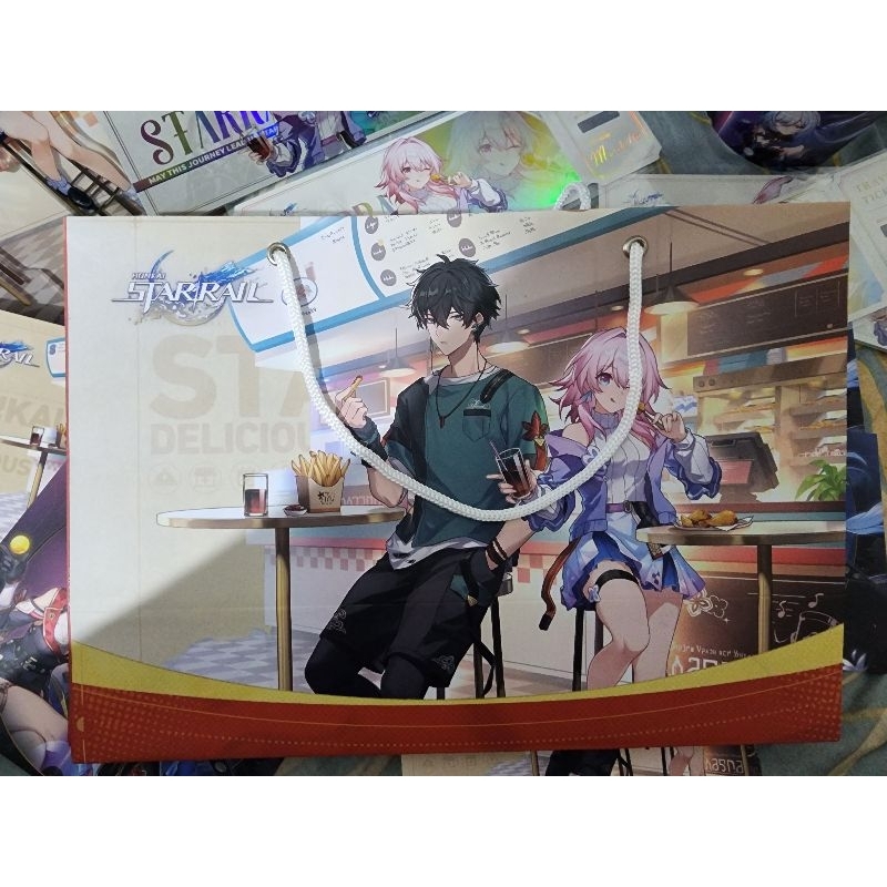 Jual Ticket Hologram / Paperbag DanHeng + March7th OFFICIAL - NO KODE ...