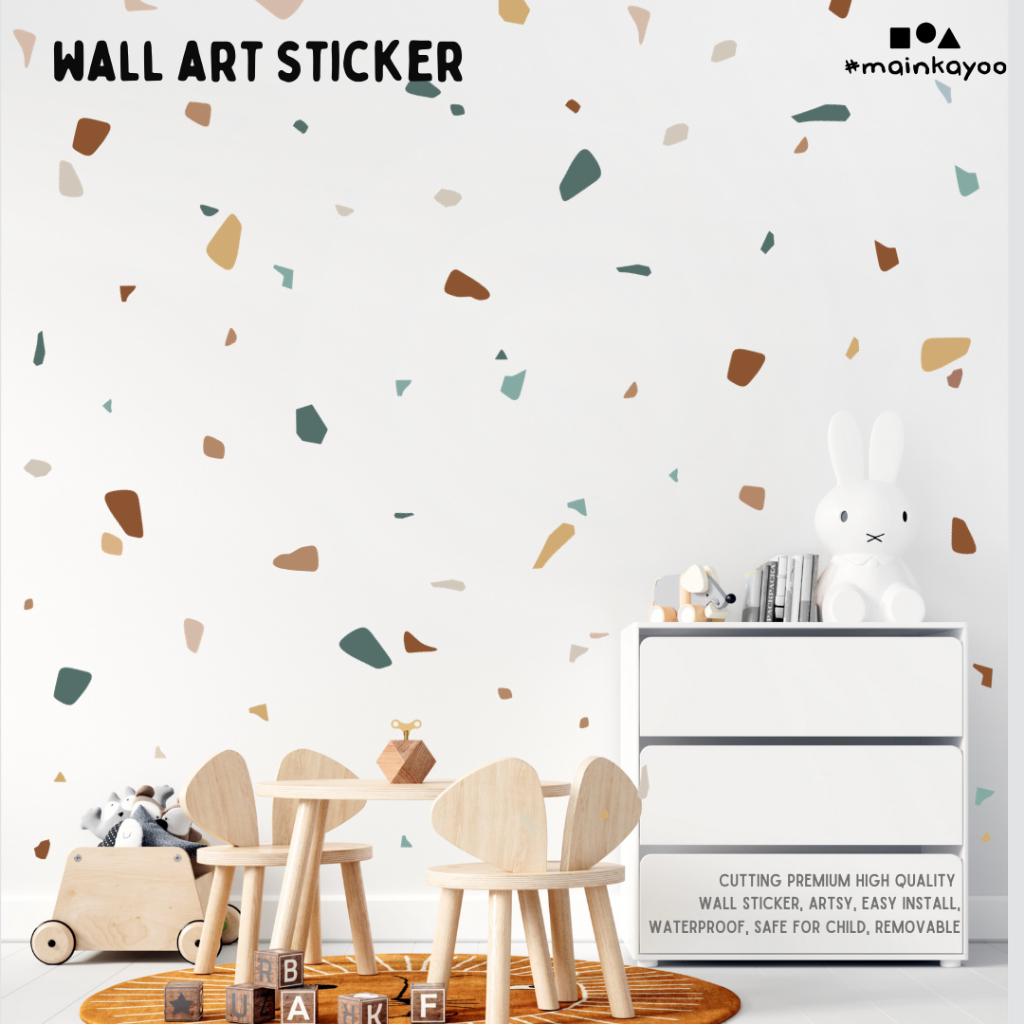 Jual NEW PRODUCT! Aesthetic Wall Sticker Decal A3+ - Wall cutting ...