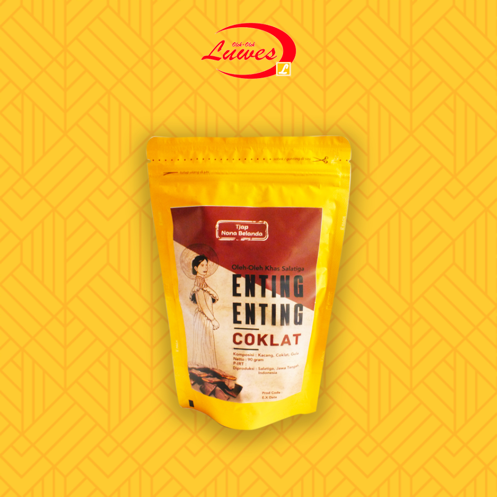 Jual enting-enting coklat cap nona belanda (oleh oleh khas salatiga ...