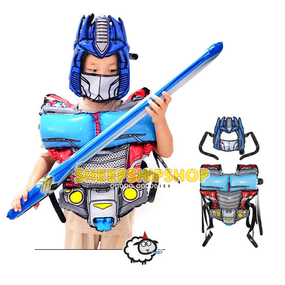Jual BALON FOIL TRANSFORMER TOPENG DAN BADAN Rompi Dekorasi Pesta Ulang ...