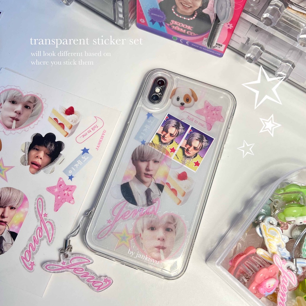 Jual Sticker NCT Dream Transparan Deco Handphone | Shopee Indonesia