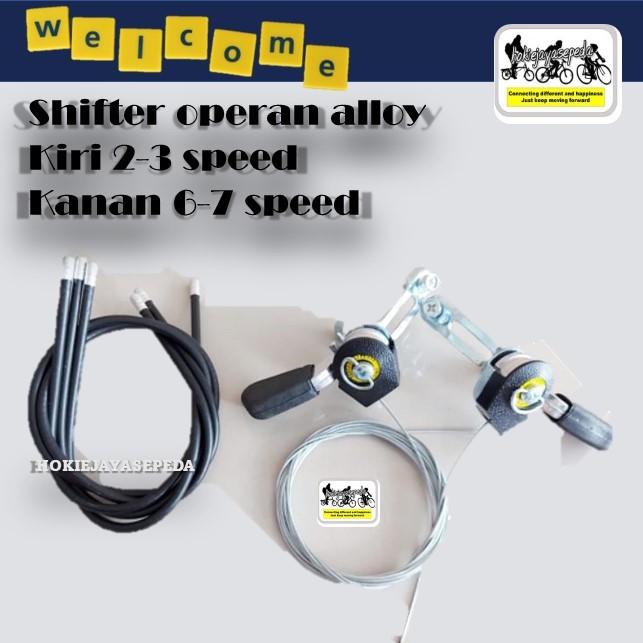 Jual RIU167 parts Shifter operan sepeda gunung / lipat 3 x 7 speed ...