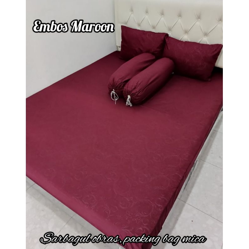 Jual SPREI HOMEMADE RESLETING SARUNG BUSA SPREI HOMEMADE EMBOS B WARNA ...