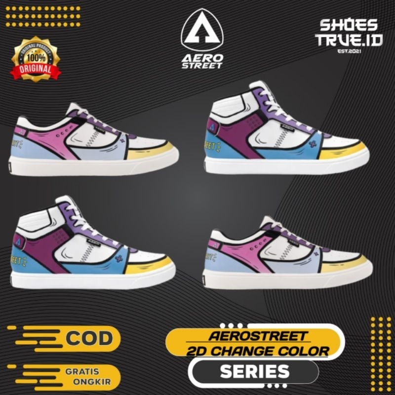 Jual [ORIGINAL LIMITED EDITION] AEROSTREET 2D CHANGE COLOR SERIES ...