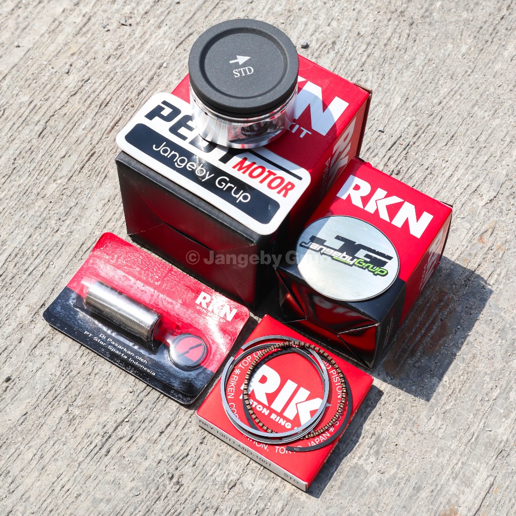 Jual Piston Kit RKN Mio Soul Fino Nouvo Karbu ORIGINAL | Shopee Indonesia