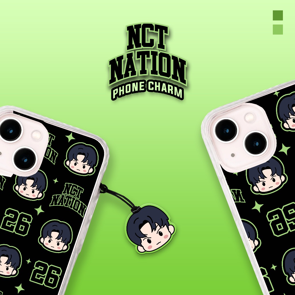 Jual NCT NATION PHONE CHARM CHARACTER DESIGN FANMADE | Shopee Indonesia