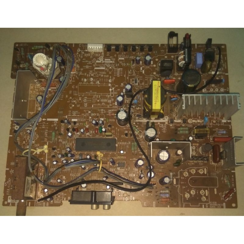 Jual mesin TV LG Flatron 21 inch Mono tanpa FBT,test Normal. | Shopee ...