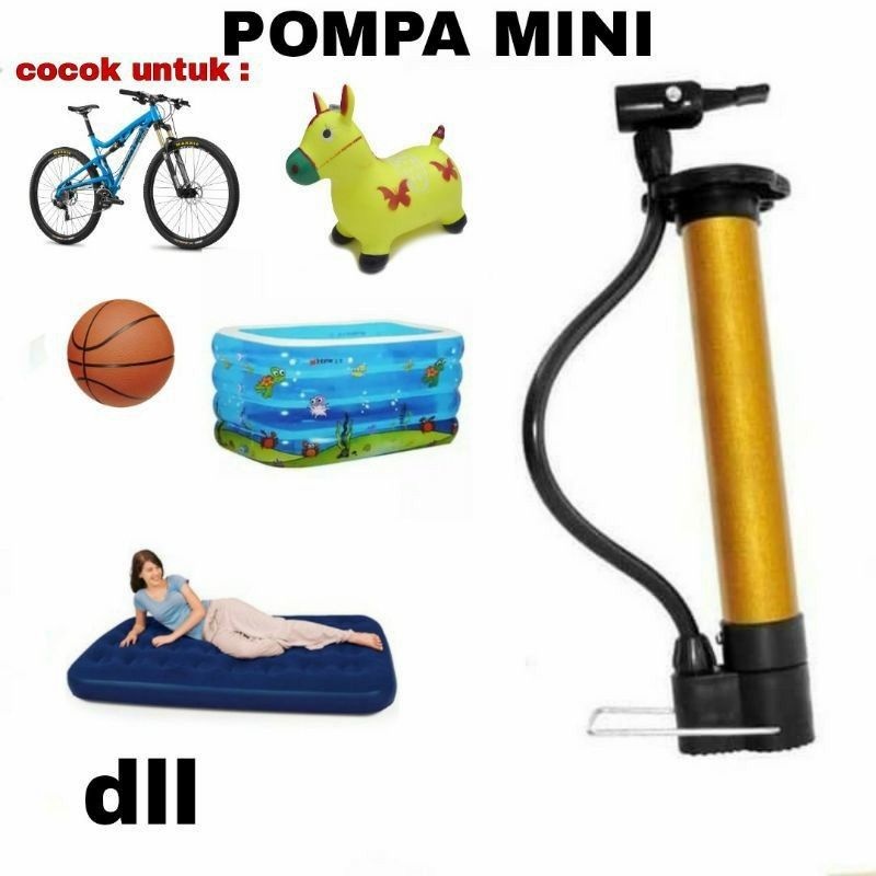 Jual Pompa Mini /Pompa Ban Motor/ Pompa Sepeda Motor/ Pompa Angin/ Air ...