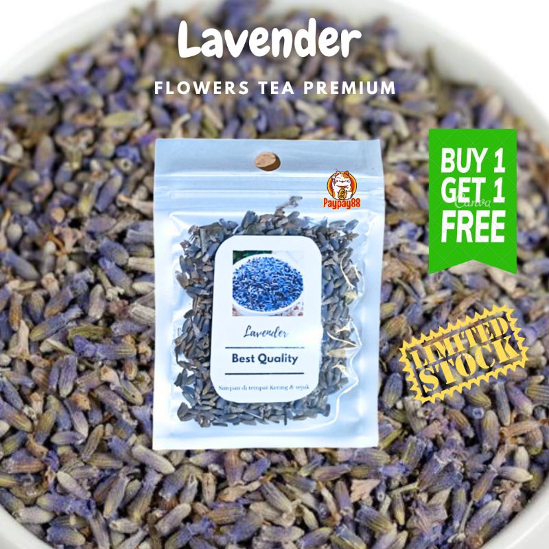 Jual Lavender Flower Tea Sachet Teh Bunga Lavender Premium | Shopee ...