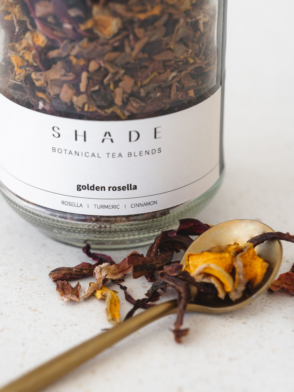 Jual SHADE Tea Blends - Golden Rosella (84gr) - Rosella | Turmeric ...