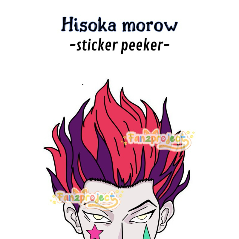 Jual STICKER INTIP HISOKA MORROW HUNTER x HUNTER (WATERPROOF) | Shopee ...
