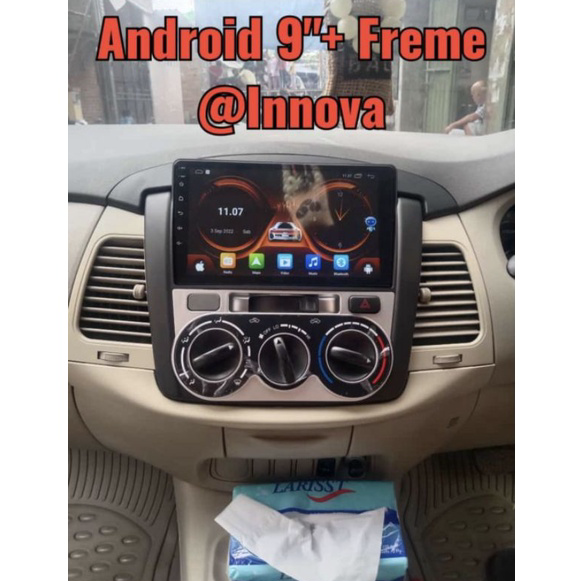 Jual Miliki FRAME HEAD UNIT ANDROID 9" FIT TO TOYOTA INNOVA 2005 - 2010 ...