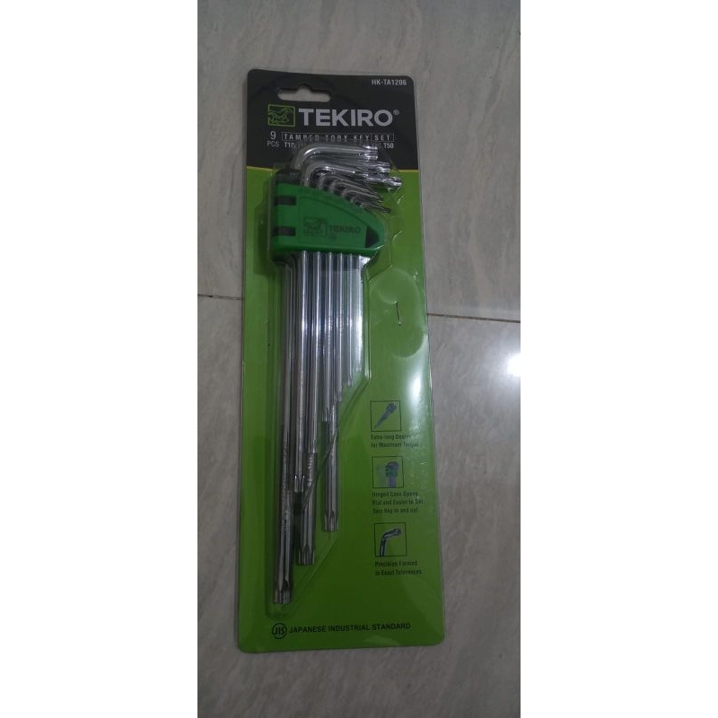 Jual Tekiro Kunci L Bintang (LUBANG) 9 pcs | Shopee Indonesia