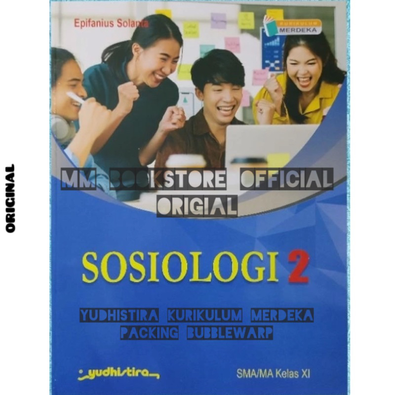 Jual BUKU SOSIOLOGI SMA KELAS 2 KURIKULUM MERDEKA YUDHISTIRA | Shopee ...