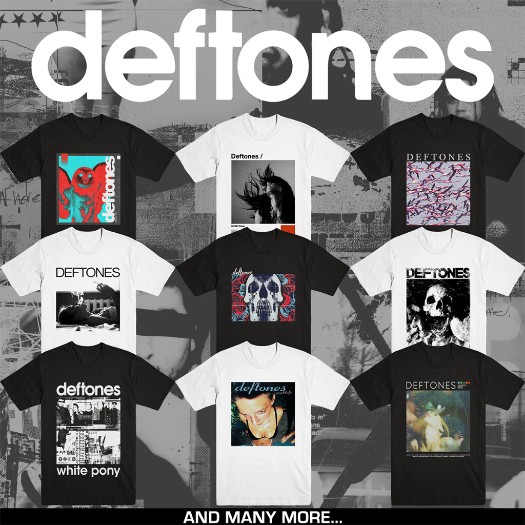 Jual DEFTONES | T-SHIRT BAND | ART ROCK | MERCHANDISE | Shopee Indonesia