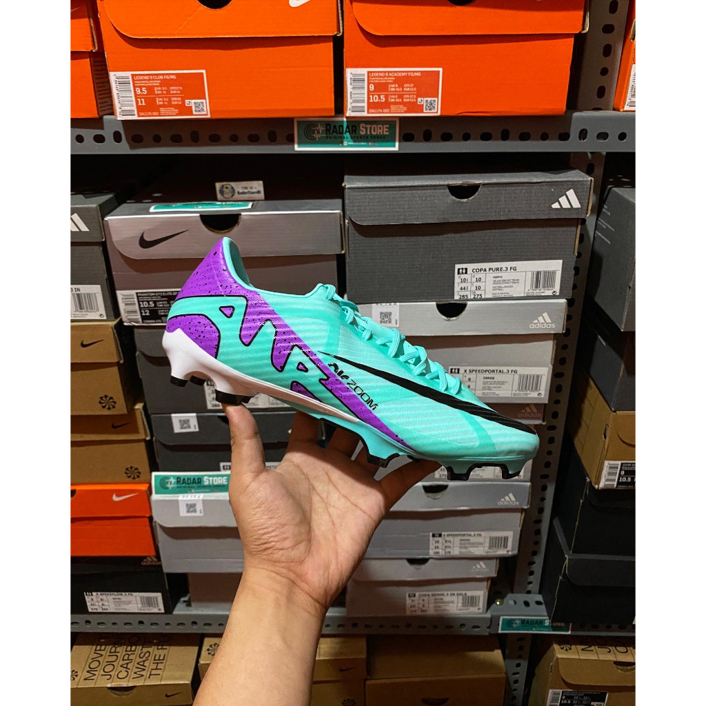 Jual Sepatu Bola ZM VPR 15 Academy FG Turqoise DJ5631-300 Original BNIB ...