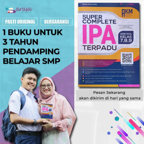 Jual BUKU RUMUS IPA AKM SMP SUPER COMPLETE IPA TERPADU | Shopee Indonesia