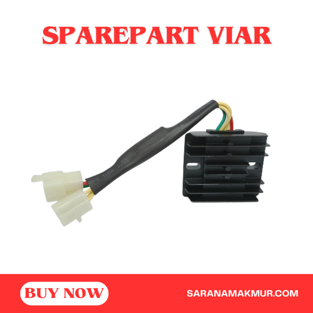 Jual SPAREPART VIAR / KIPROK VIAR RODA TIGA 150CC RADIATOR / Y-RECTIFIER ASSY REGULATOR TYPE 12 ...