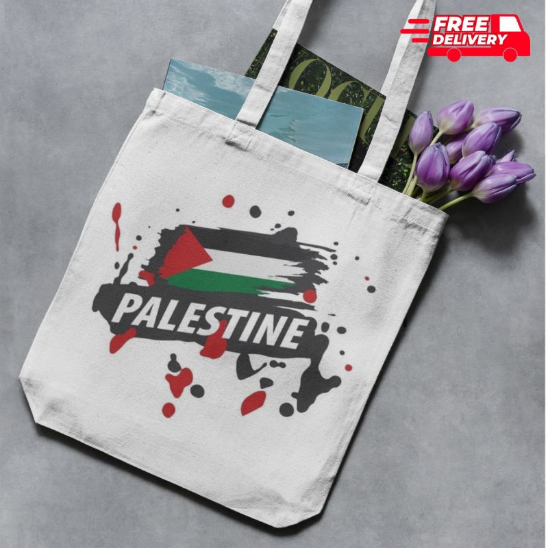 Jual Totebag Palestina. Gambar bendera | Shopee Indonesia