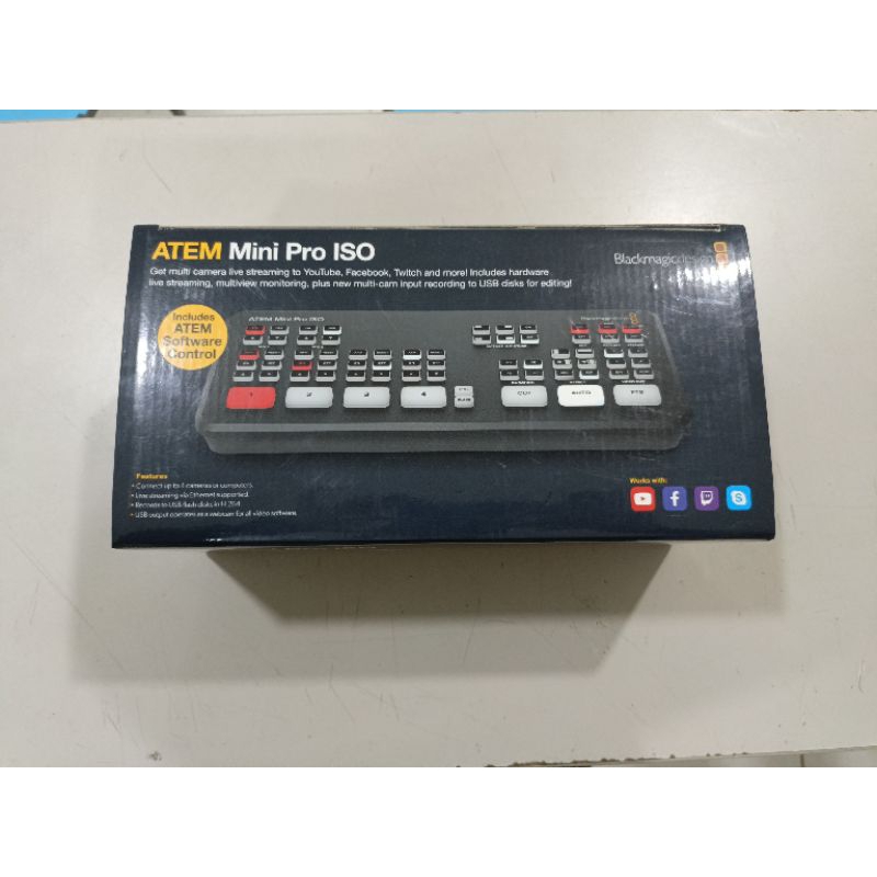 Jual Blackmagic Design ATEM Mini Pro ISO HDMI Live Stream Switcher ...