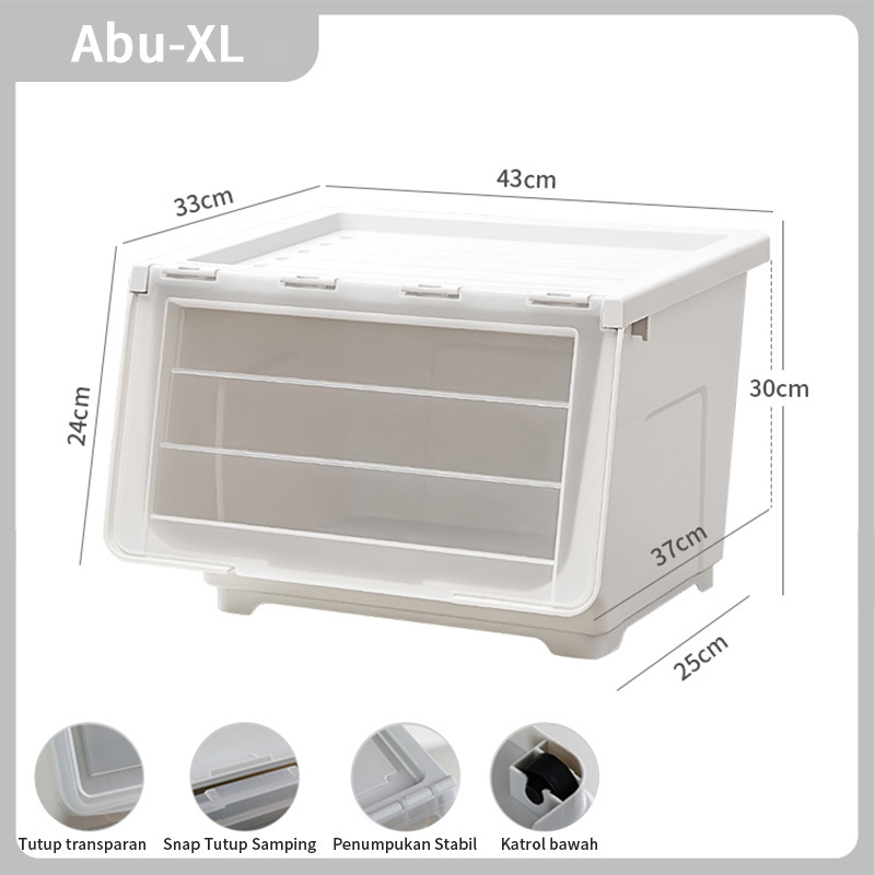 Jual Dapat Dilipat Storage Box Kapasitas Ekstra Besar Kontainer Box ...
