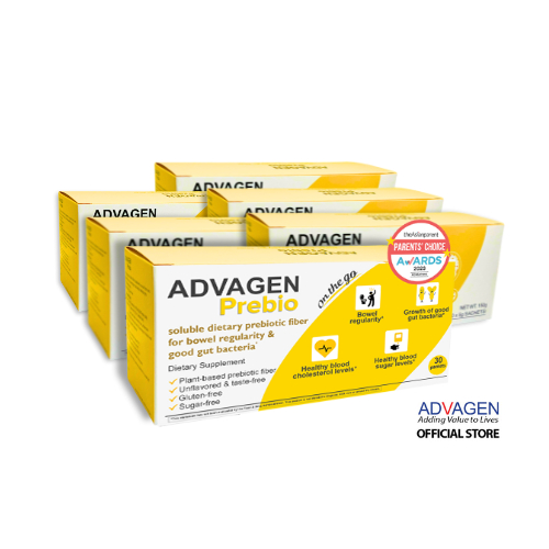 Jual [6 ITEM COMBO] Fibrosol ADVAGEN Prebio - suplemen prebiotik serat ...
