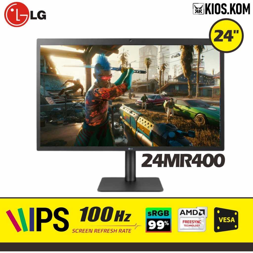 Jual LED MONITOR LG 24INC 24MR400B 100HZ 5MS IPS FHD AMD FREESYNC ...