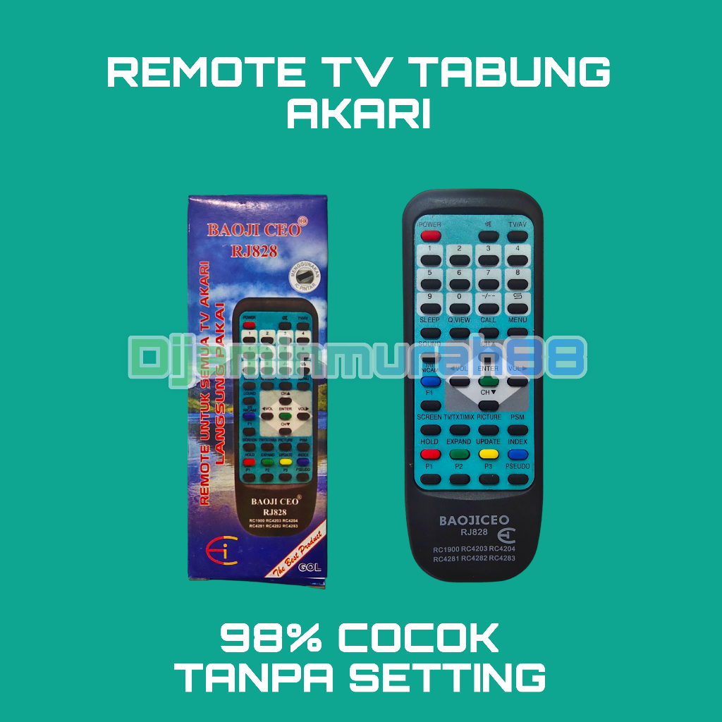Jual Remote Tv Akari Tabung Multifungsi | Shopee Indonesia