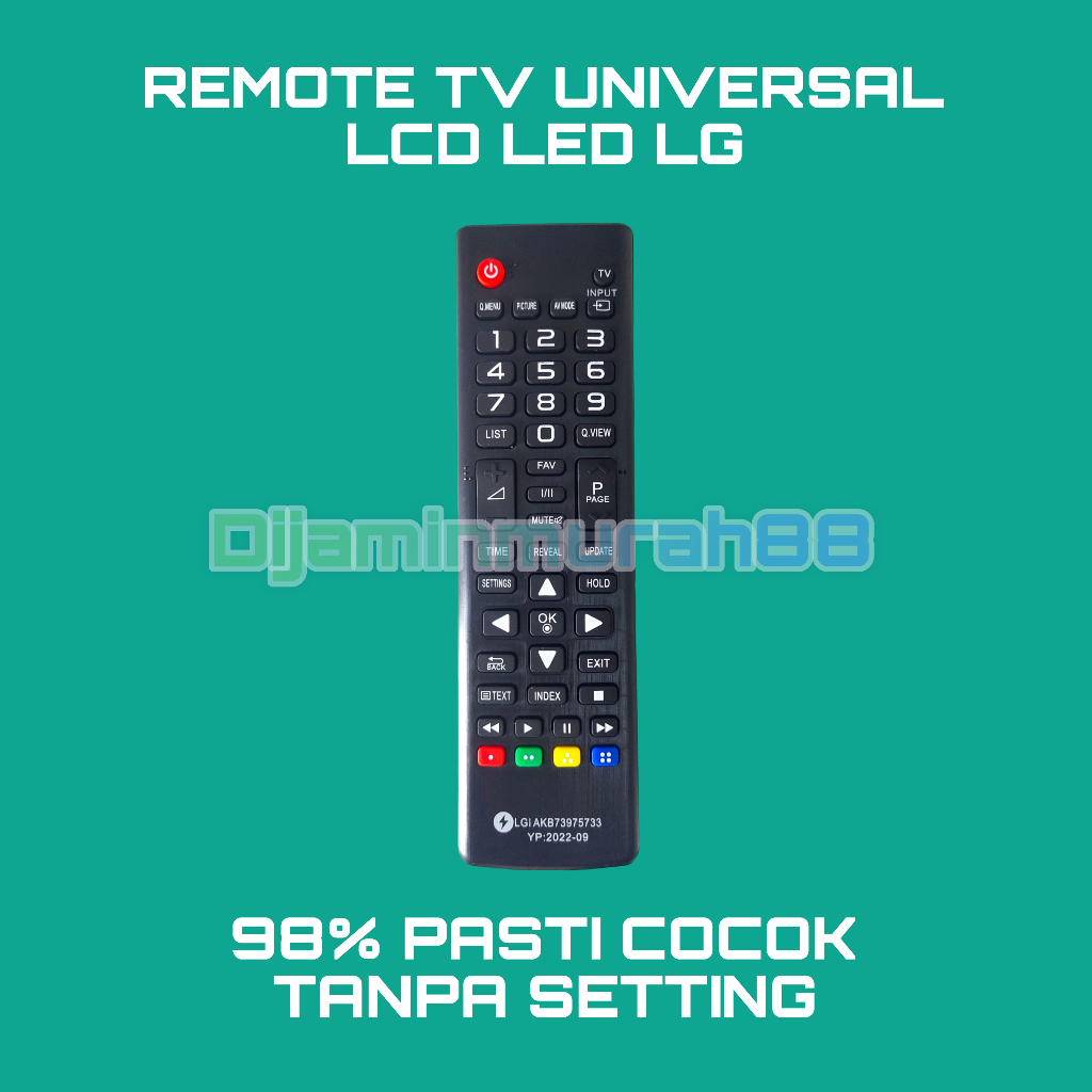 Jual Remote Tv Lg Lcd Led Multifungsi Universal | Shopee Indonesia
