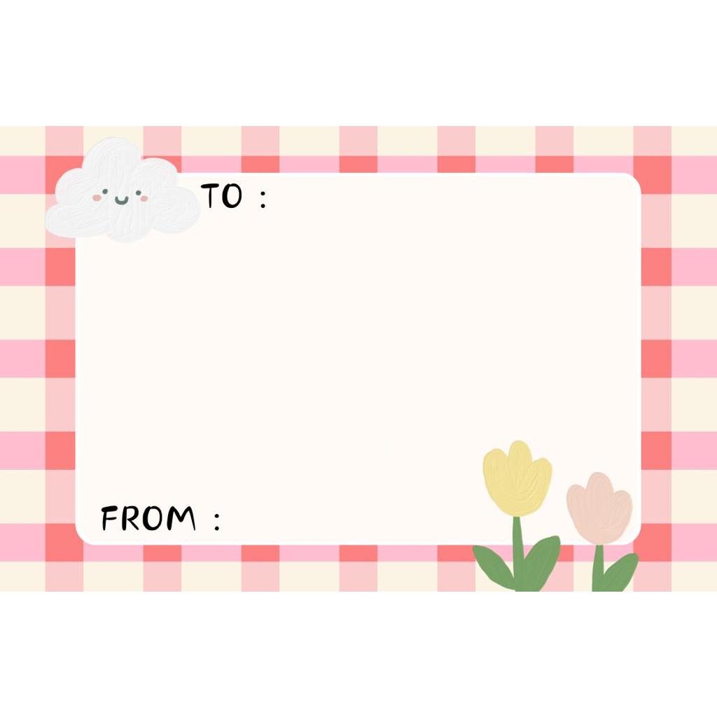 Jual Greeting Card BLANK Polos / Gift Card Kartu Polosan Kosong ...