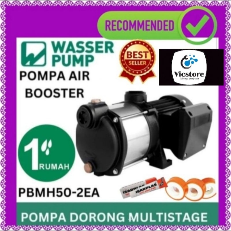 Jual Pompa booster Wasser non auto multistage pbmh50-2ea stainless ...