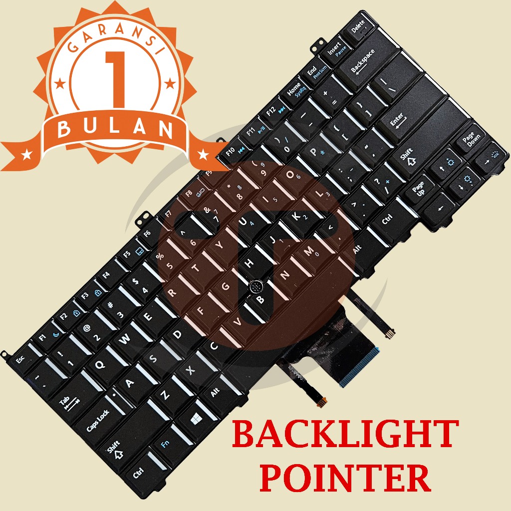 Jual Keyboard Laptop Dell Latitude 12 7000 E7240 E7440 E7420 Backlight ...