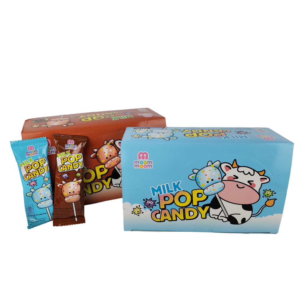 Jual Maam Maam Milk Pop Candy - Netto 30 bks x 8gr | Shopee Indonesia