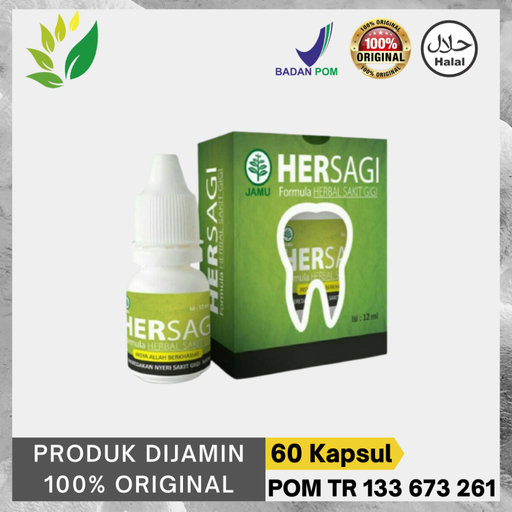 Jual Hersagi HIU Obat Herbal Sakit Gigi | Obat Melegakan Napas [Bisa ...