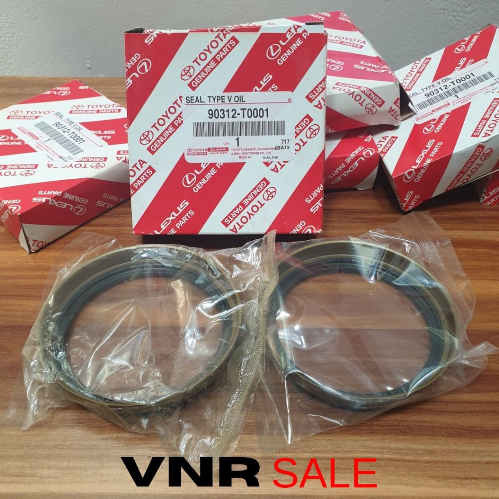 Jual Oil Seal Roda Depan Dalam Fortuner Hilux vigo 90312-T0001 Original ...