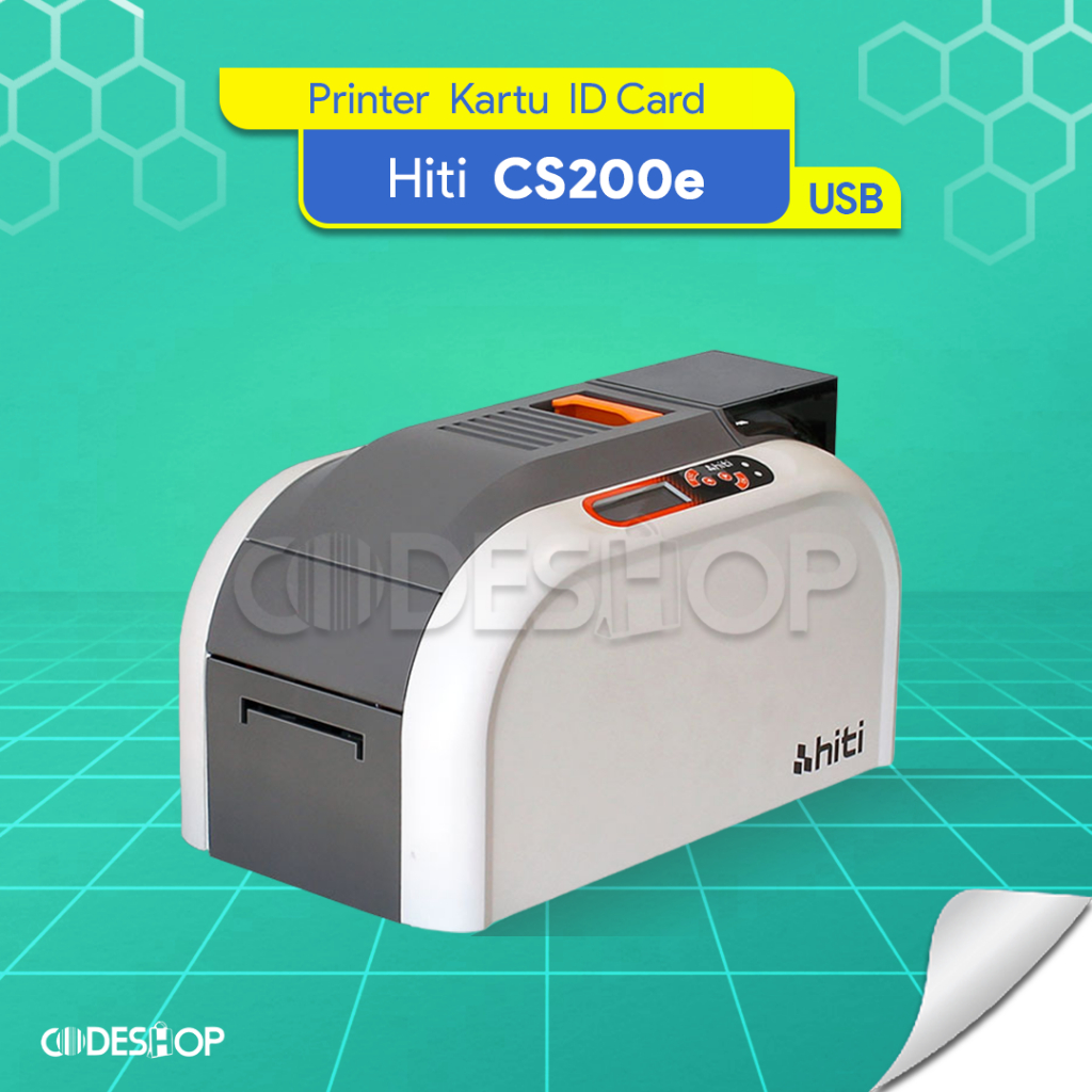 Jual PRINTER ID CARD | HARGA PAKET PRINTER RFID HITI CS 200e - hiti cs 200e | Shopee Indonesia