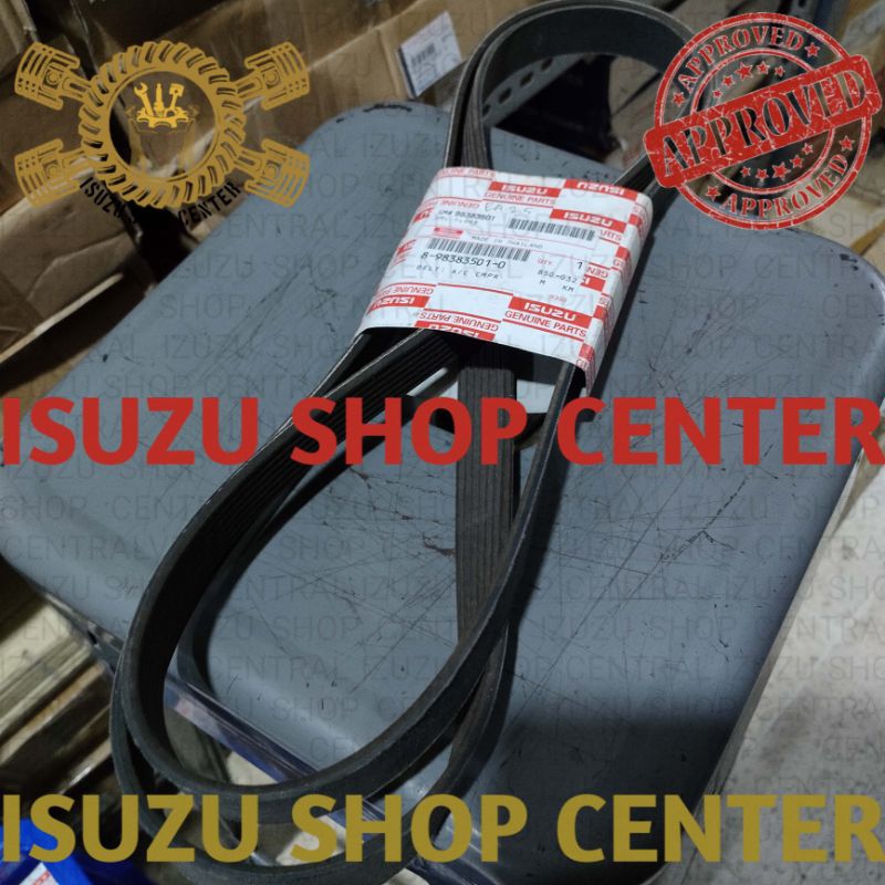 Jual FANBELT FAN BELT FANBEL AC ISUZU MUX DMAX 1900CC TERBARU ORIGINAL ...