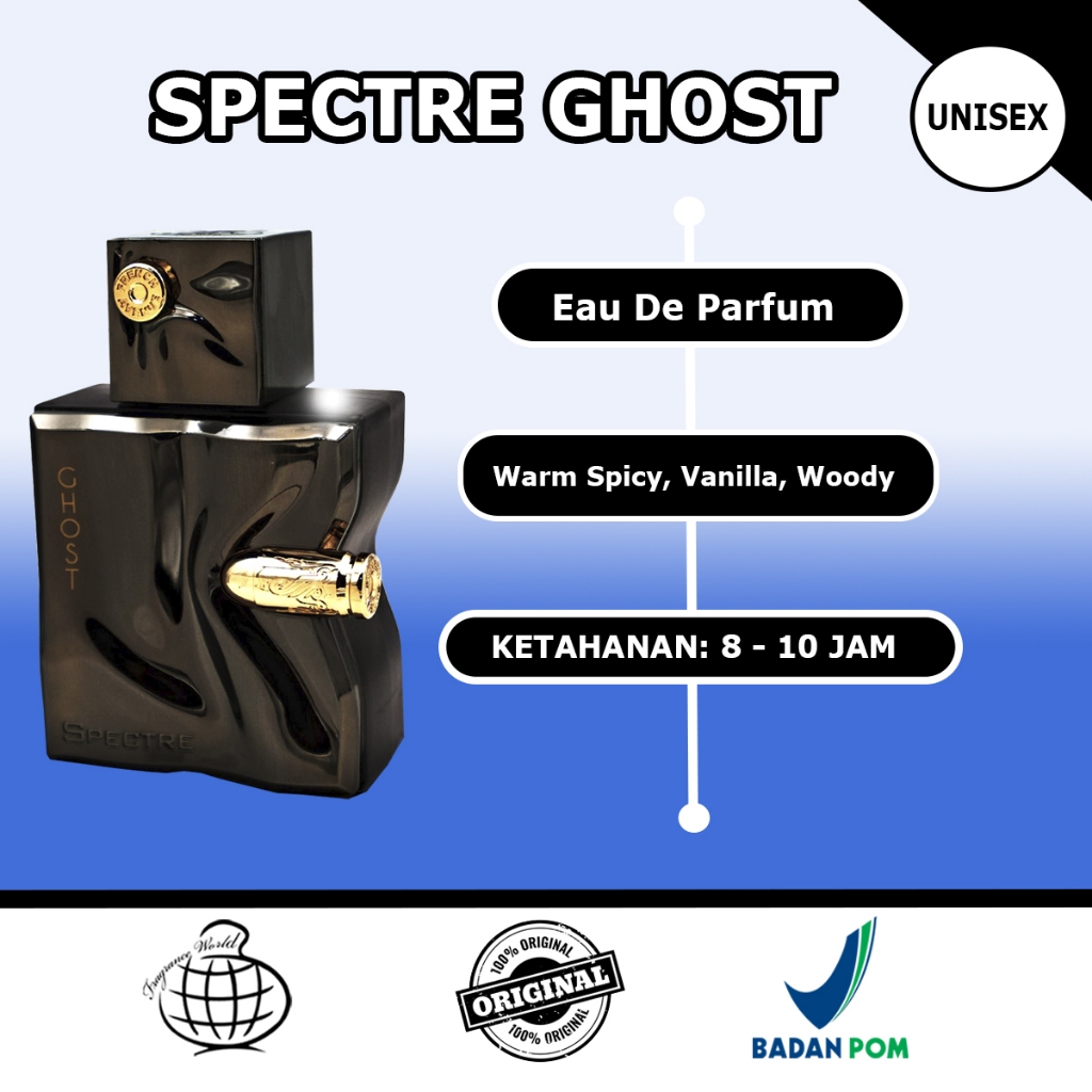 Jual Parfum Unisex Wangi Tahan Lama / French Avenue Spectre Ghost for Unisex EDP 80 ml | Shopee ...