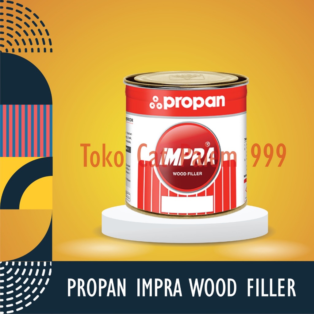 Jual PROPAN IMPRA WOOD FILLER / DEMPUL KAYU WARNA 5 LITER | Shopee ...
