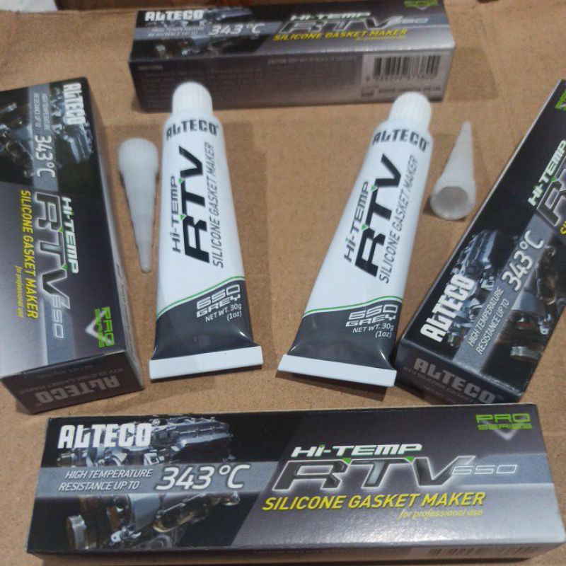 Jual Lem Threebond RTV Hi Temp 343 Celcius merk ALTECO WARNA GREY NET 30 GRAM ORIGINAL | Shopee ...