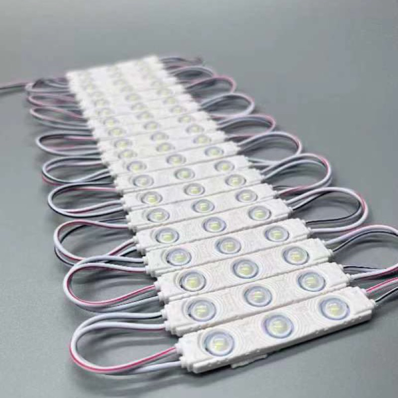 Jual [100pc] Led Samsung Modul 3 Mata Tipe 6314 12v Putih Bening