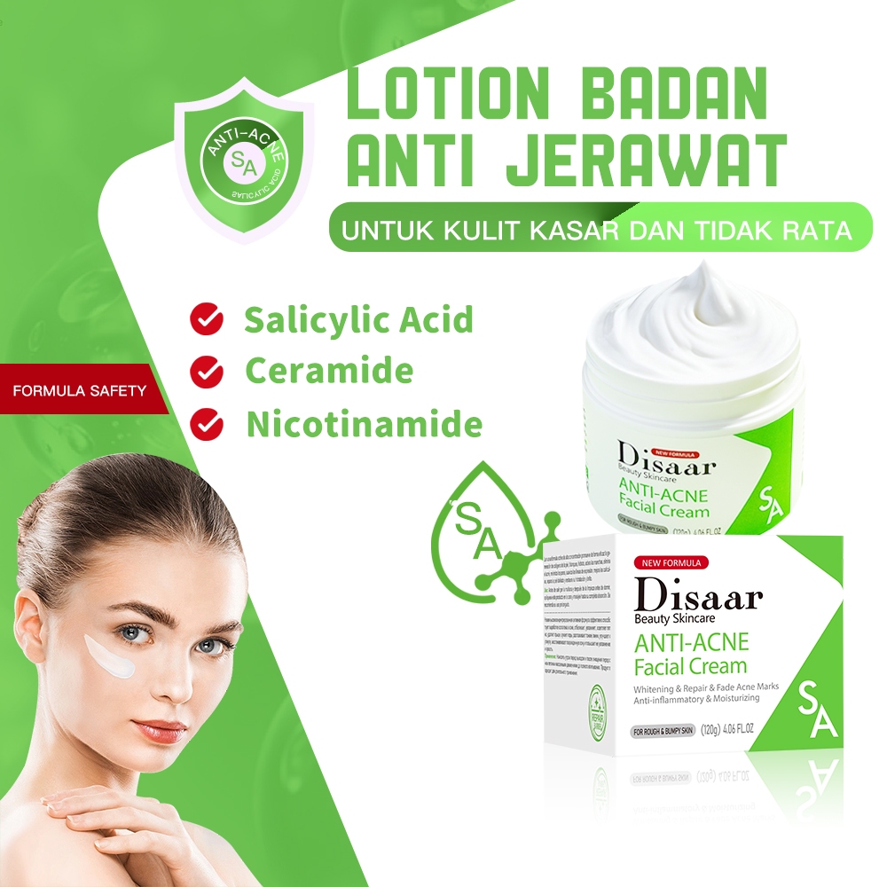 Jual Disaar Anti-Acne Krim malam Daily Anti-Acne Jerawat Salicylic Acid ...