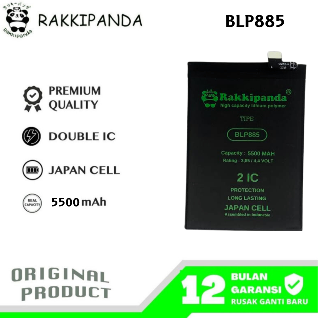 Jual RakkiPanda - BLP885 A76 / A96 Batre Batrai Baterai | Shopee Indonesia