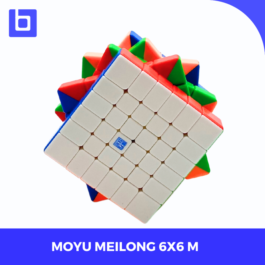 Jual Cube 6X6 Moyu Meilong 6M MAGNETIC 6X6 V2 Stickerless Original ...