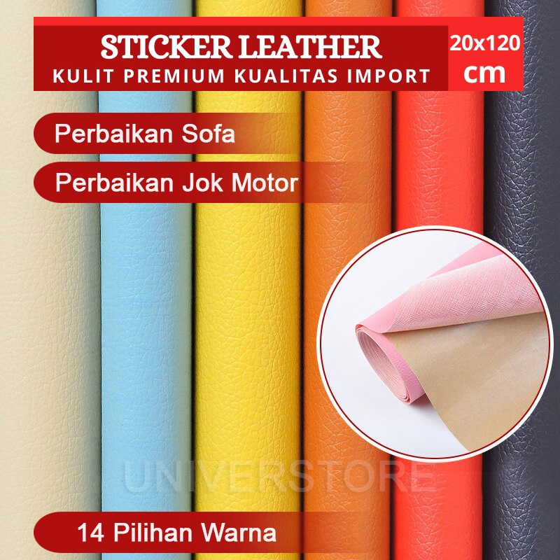 Jual Sticker Kulit PU Leather Perbaikan Sofa Penambal Jok Mobil Motor Bahan Berkualitas ...