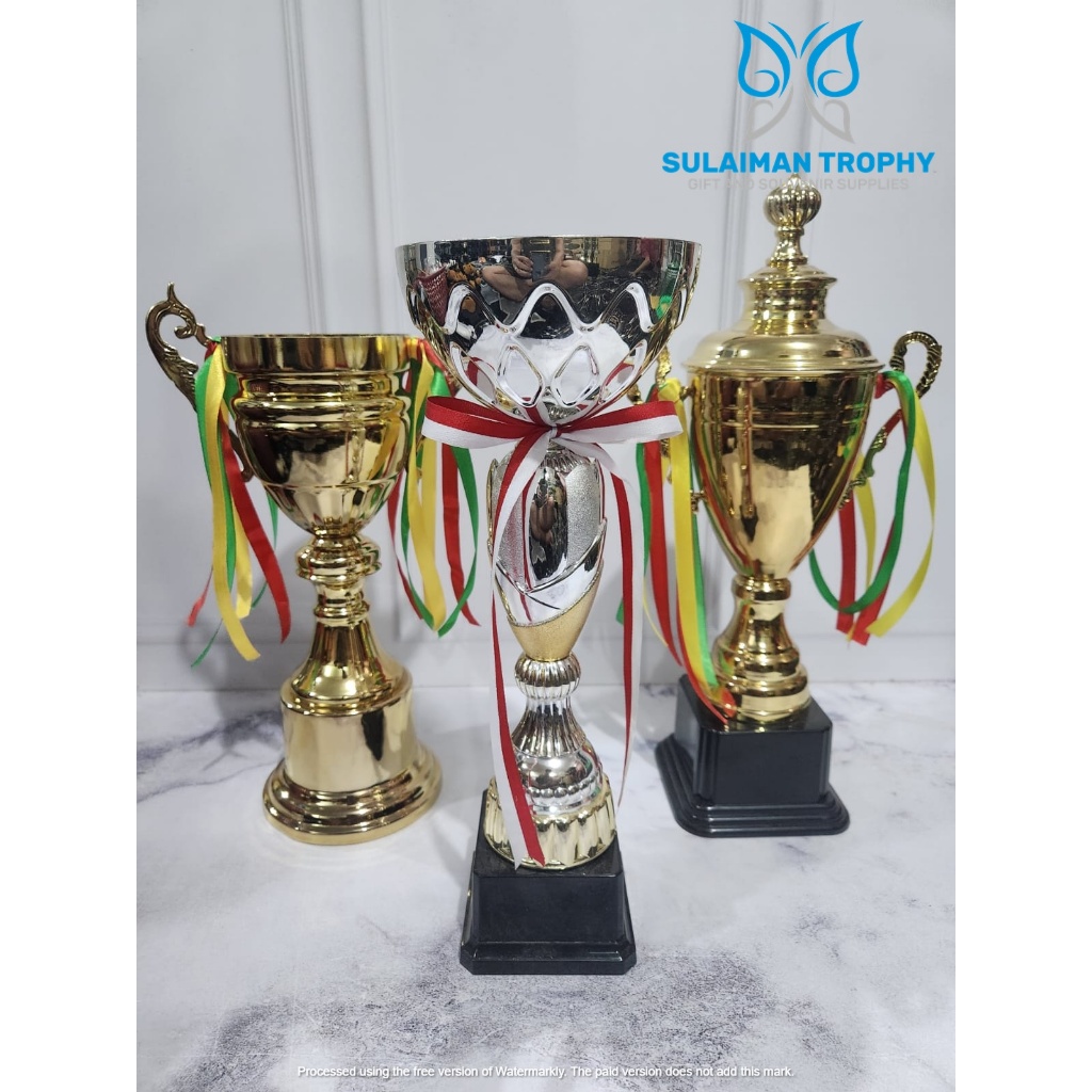 Jual Piala Trophy Import Cawan Kuningan / Besi Satuan | Shopee Indonesia