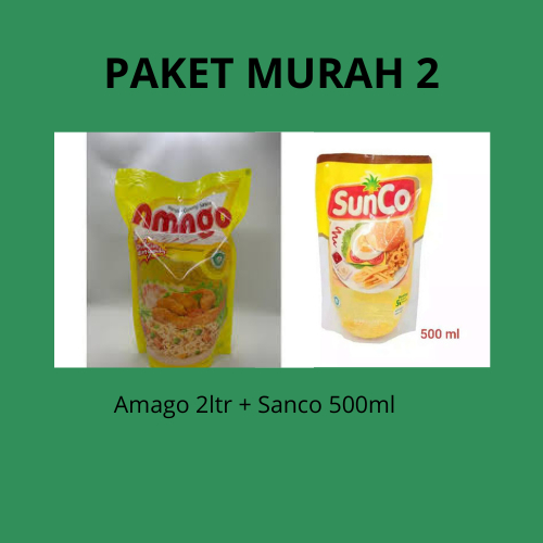Jual Paket murah 2 ( Amago 2lt + Sanco 500ml) | Shopee Indonesia