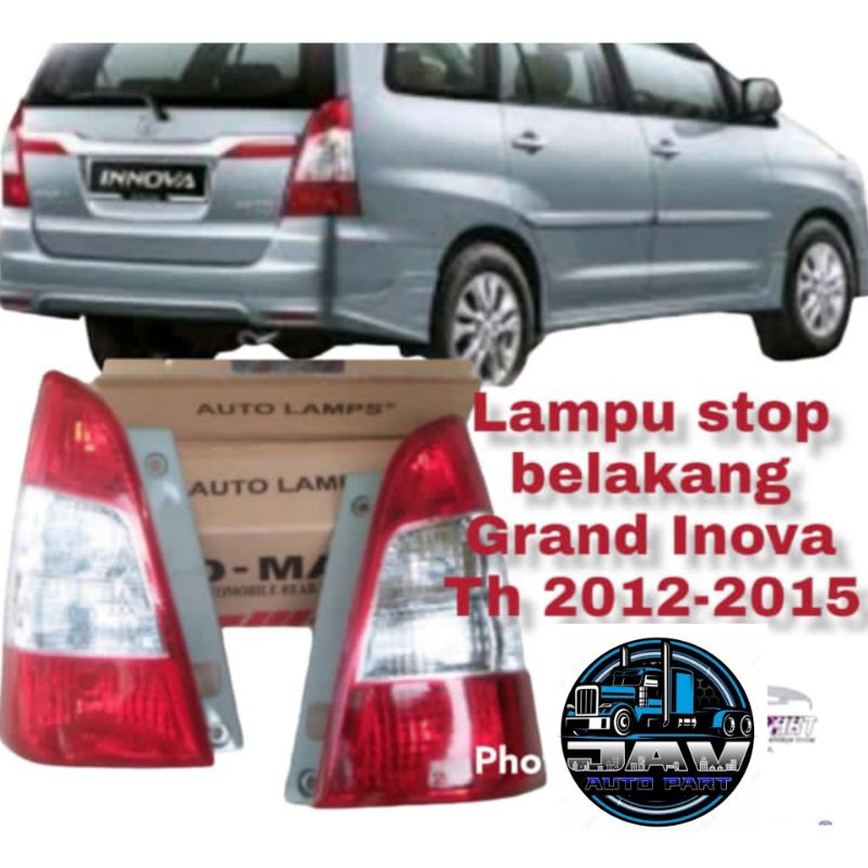 Jual lampu stop belakang grand Inova tahun 2012 2013 2014 2015 | Shopee ...