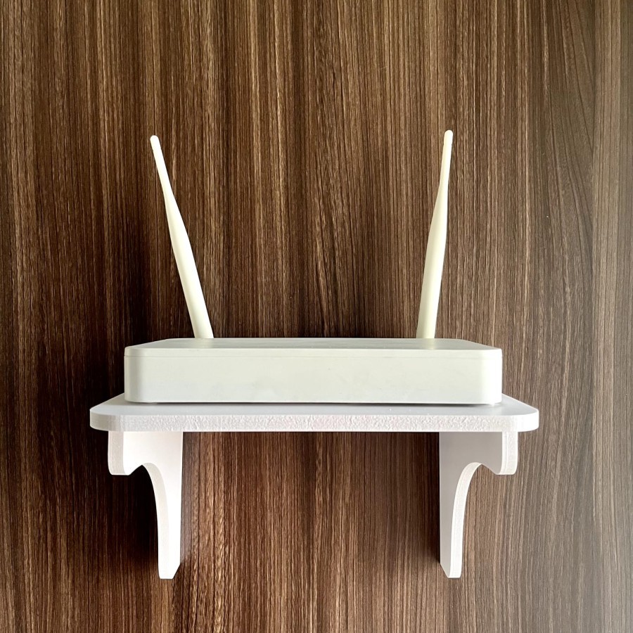 Jual Mega_1688 Rak Ambalan Gantung Dinding Modem/Wifi Decoder Serbaguna ...