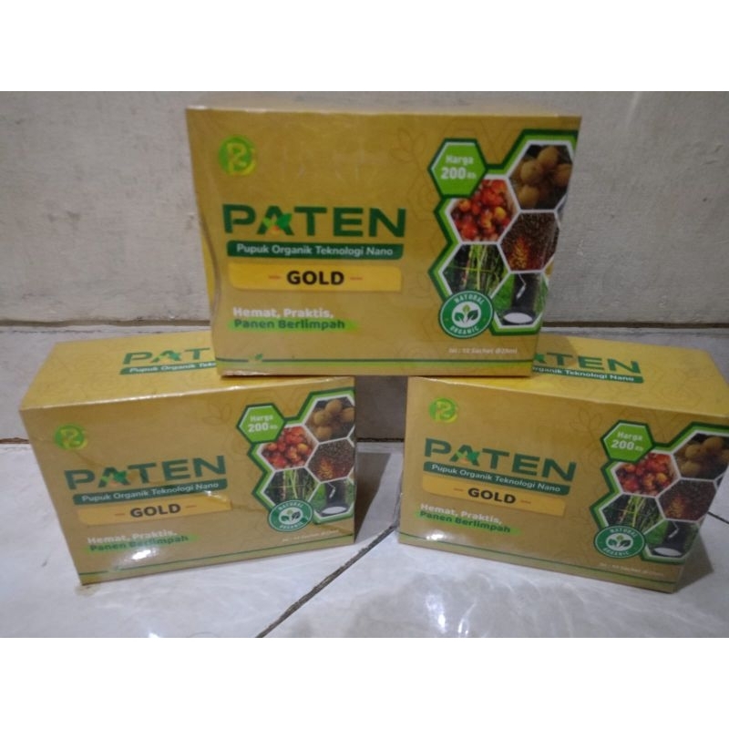 Jual Pupuk Organic PATEN GOLD | Shopee Indonesia